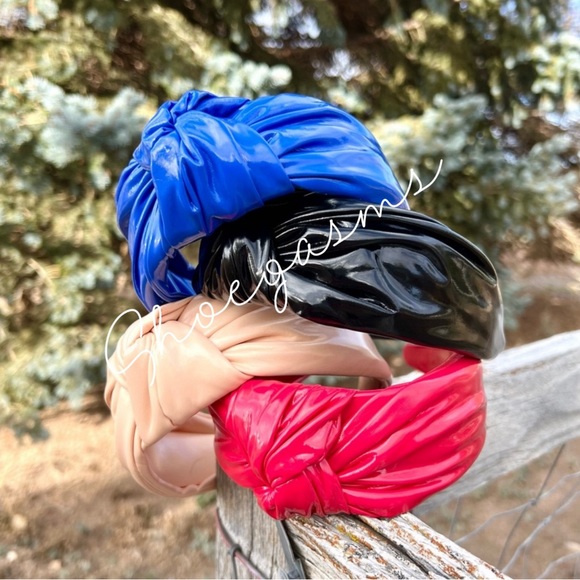Accessories | New Color Alert Roxanne Sassy Shiny Vinyl Large Knotted ...